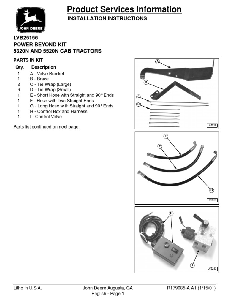 Installation Instructions: Parts in Kit Qty. Description | PDF ...