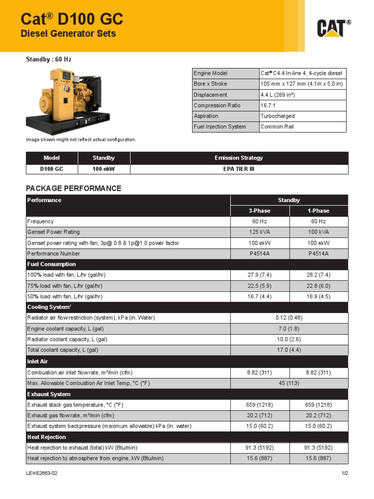 new-CAT-D100-GC-Submittal | PDF | Battery Charger | Power Supply