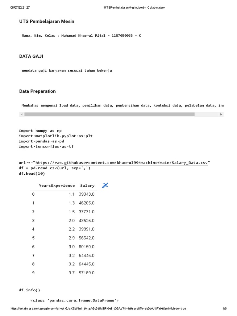 PembelajaranMesin - Ipynb - Colaboratory | PDF | Computing