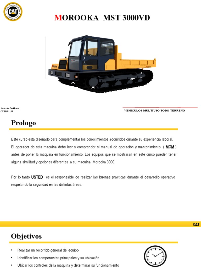 Morooka MST 3000 | Descargar gratis PDF | Inyección de combustible ...