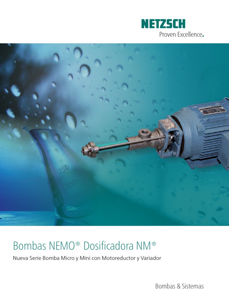 Netzsch - Bombas Nemo® - Dosadora NM | PDF | Bomba | Química