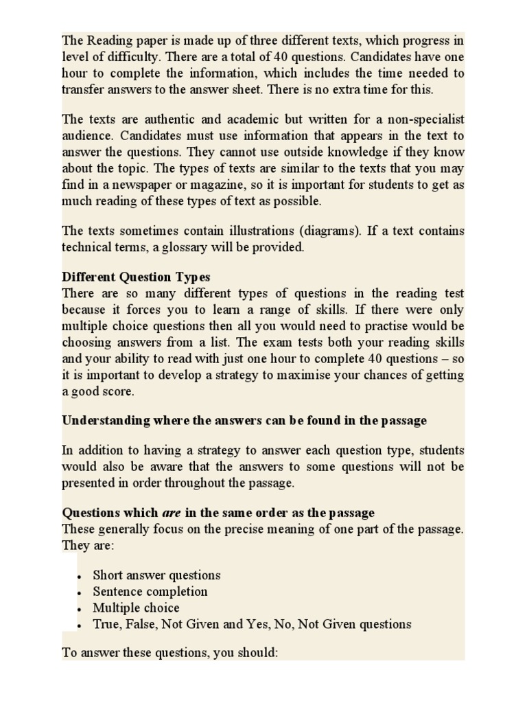 Different Question Types | PDF | Multiple Choice | Test (Assessment)