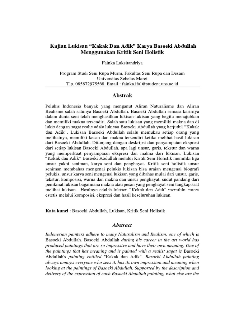 Jurnal - Fainka Laksitandriya - C061821 | PDF