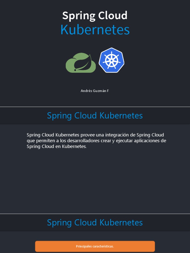 1 Intro Spring Cloud Kubernetes | PDF