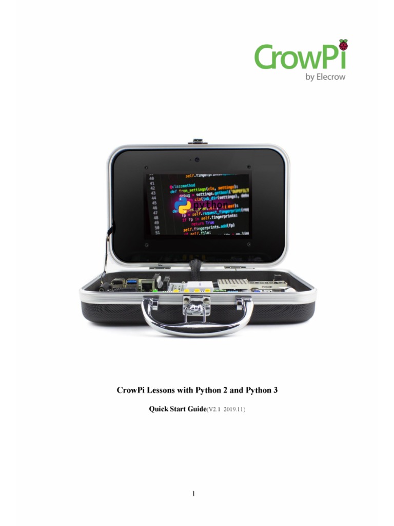 CrowPi Lessons | PDF