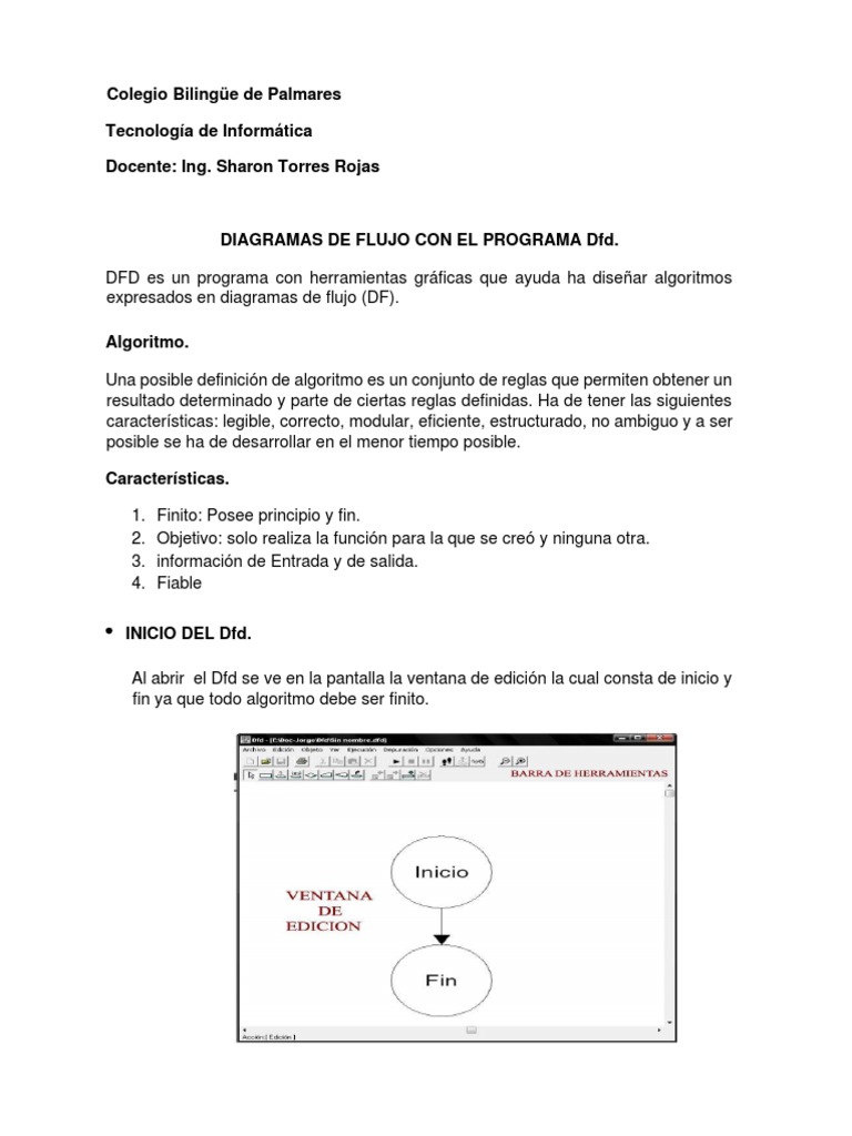 Manual de DFD | Descargar gratis PDF | Algoritmos | Comillas