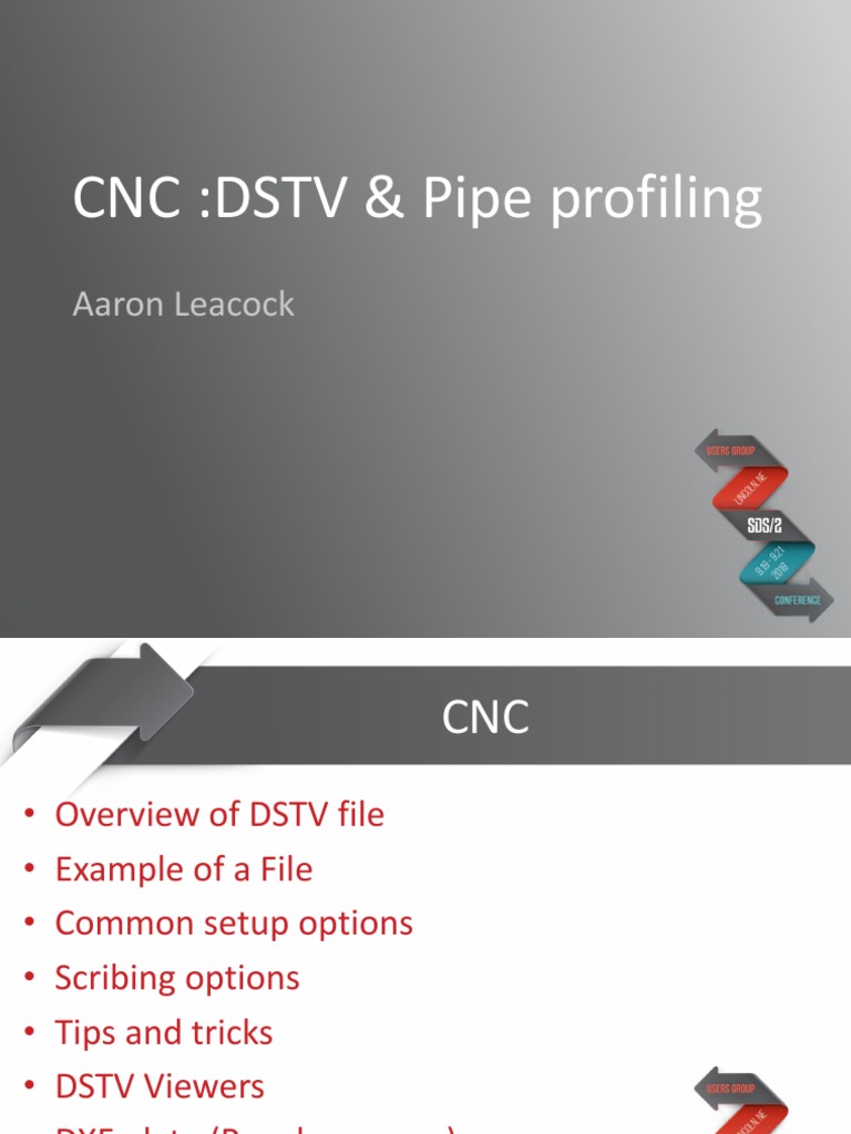 CNC:DSTV & Pipe Profiling: Aaron Leacock | PDF | Numerical Control ...