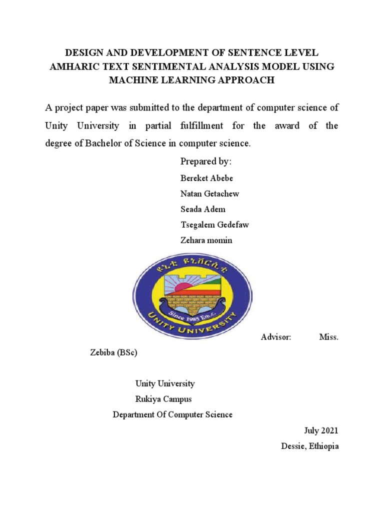 Final Project Paper | PDF | Machine Learning | Statistical Classification