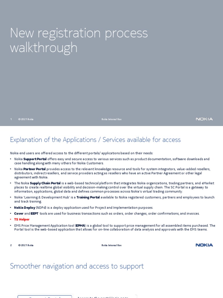 2022-02 - NDPD - New Registration Process For Support Portal | Download ...