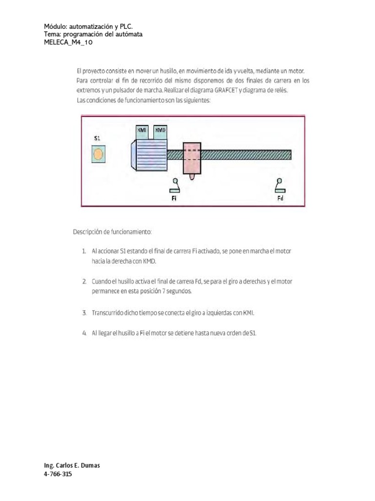 Caso Practico Programacion Del Automata | PDF