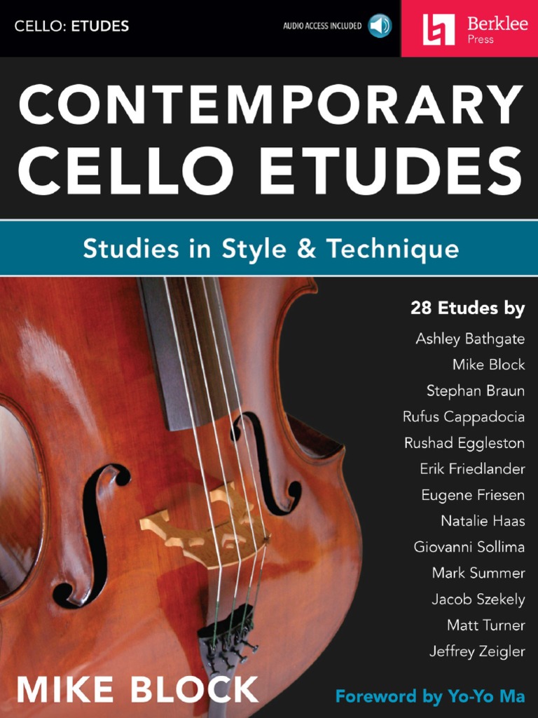 Contemporary Cello Etudes | PDF | Mode (Music) | Music Theory