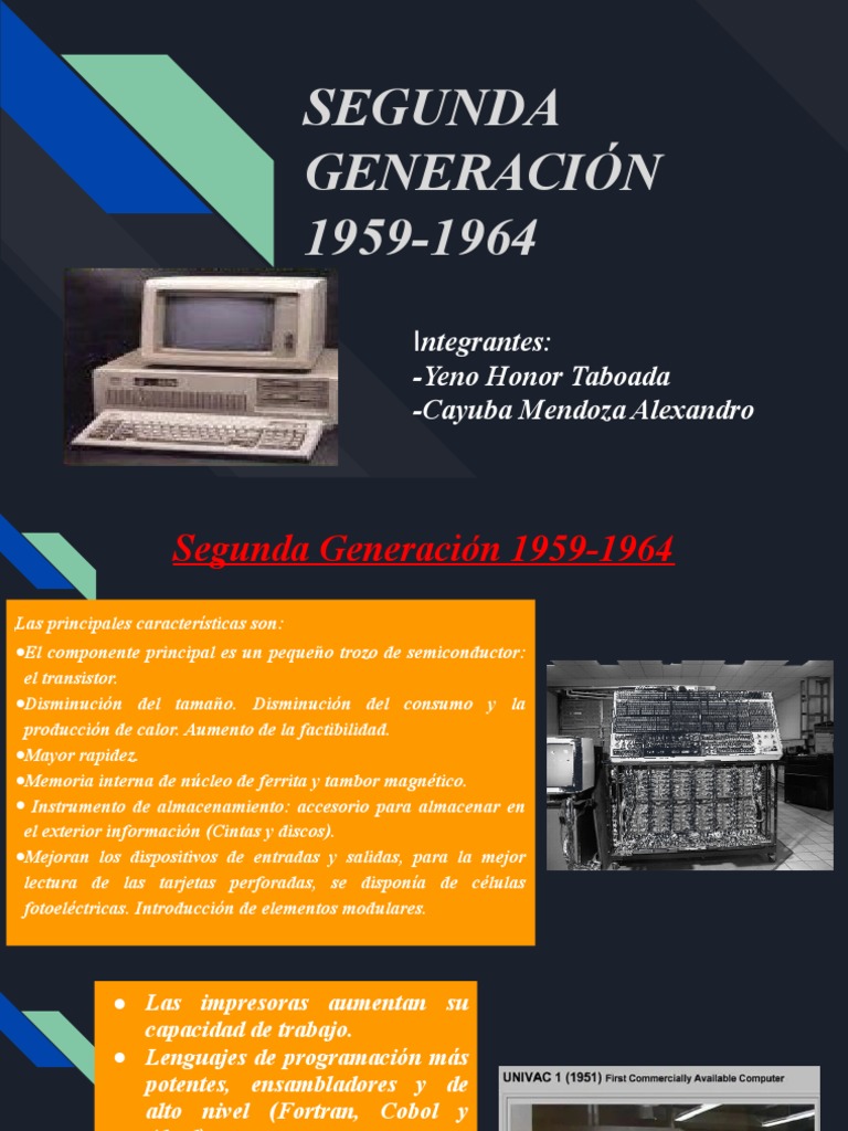 Segunda Generación 1959-1964 | PDF