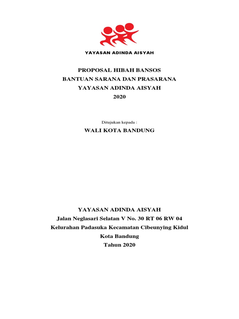 Proposal Hibah Bansos Bantuan Sarana Dan Proposal Hibah Bansos Bantuan Sarana Dan | PDF