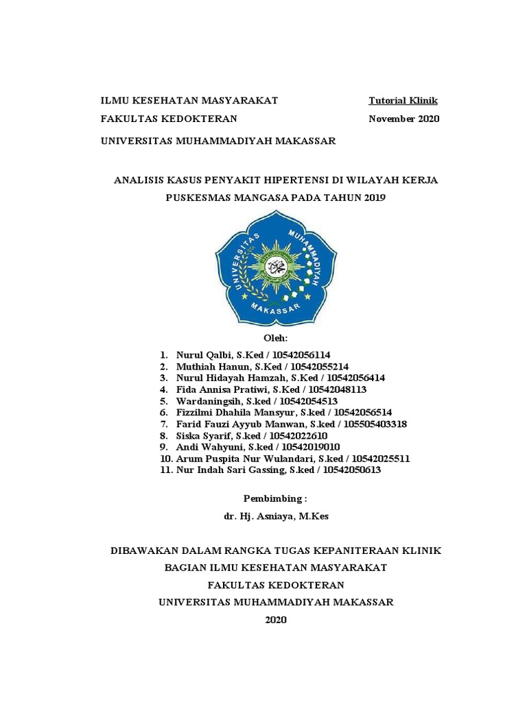 Sampul Doc HT | PDF | Kesehatan Holistik