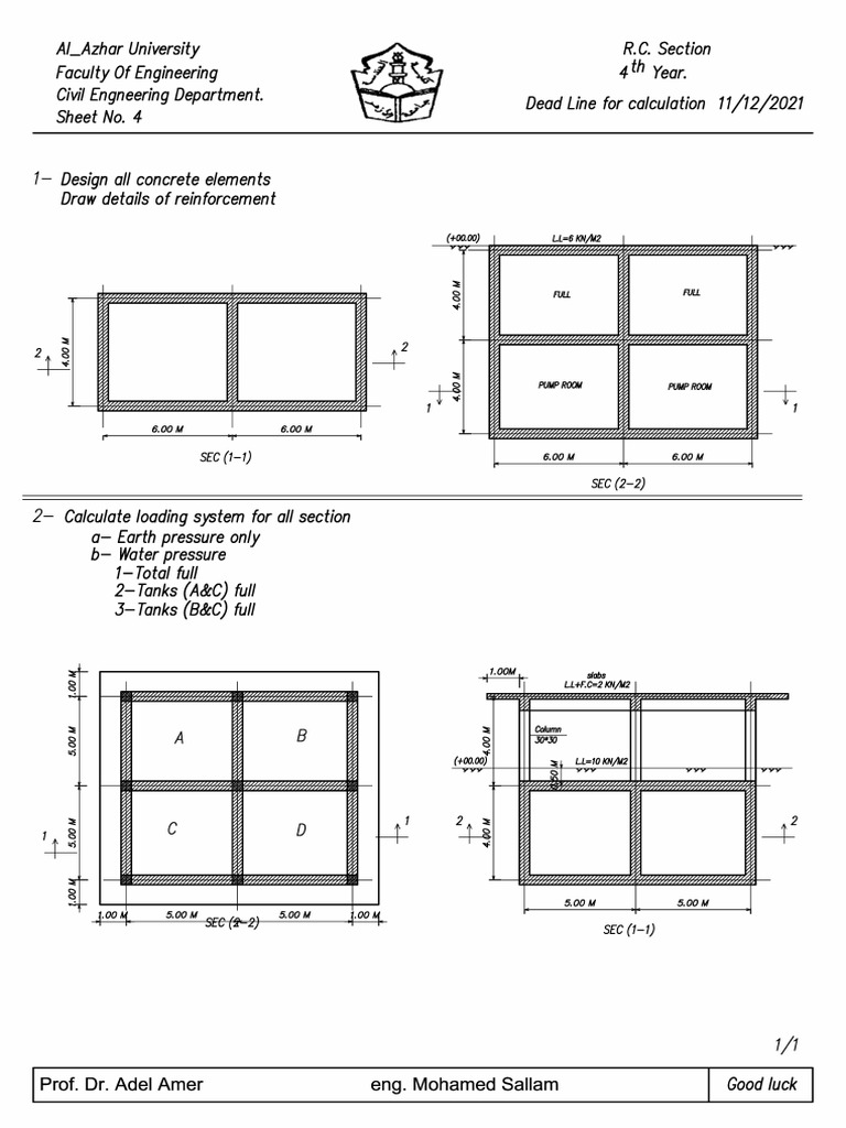 Sheet 4 - 4 Pup | PDF | Civil Engineering | Engineering