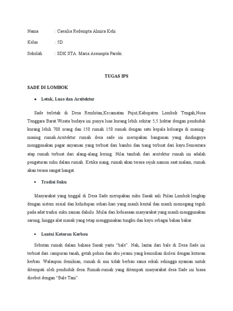 Tugas Ips Aira | PDF