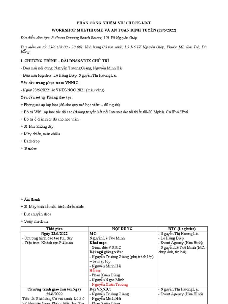 Check List Multihome | PDF