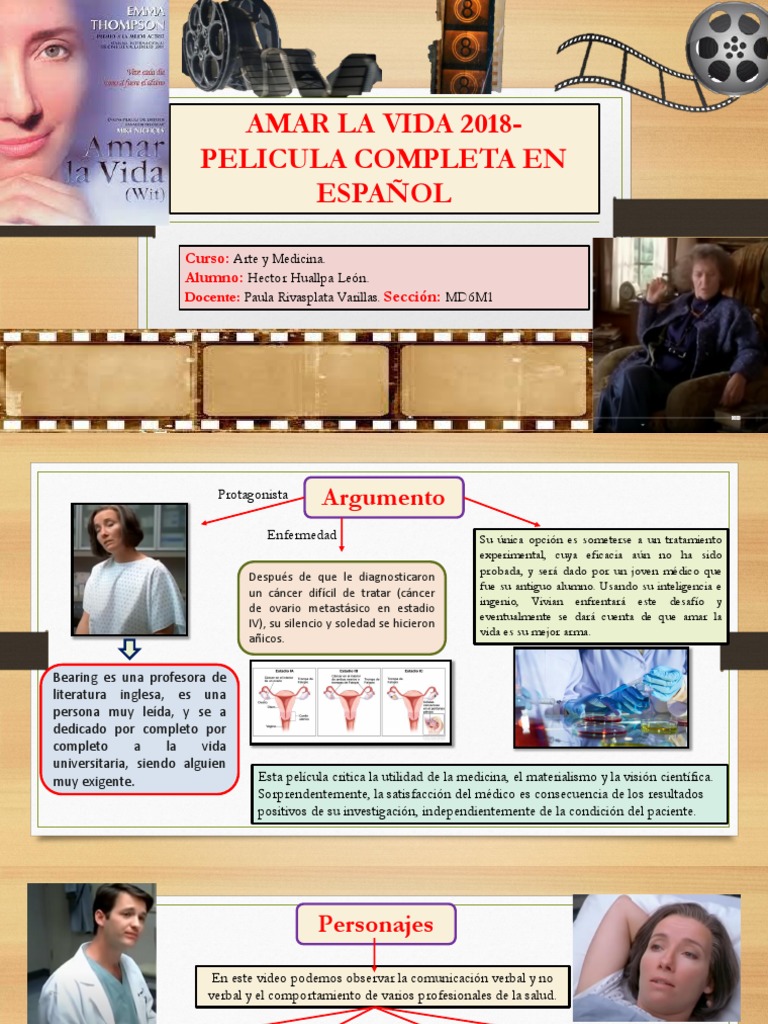 Resumen de La Película Amar La Vida de 2018 | PDF