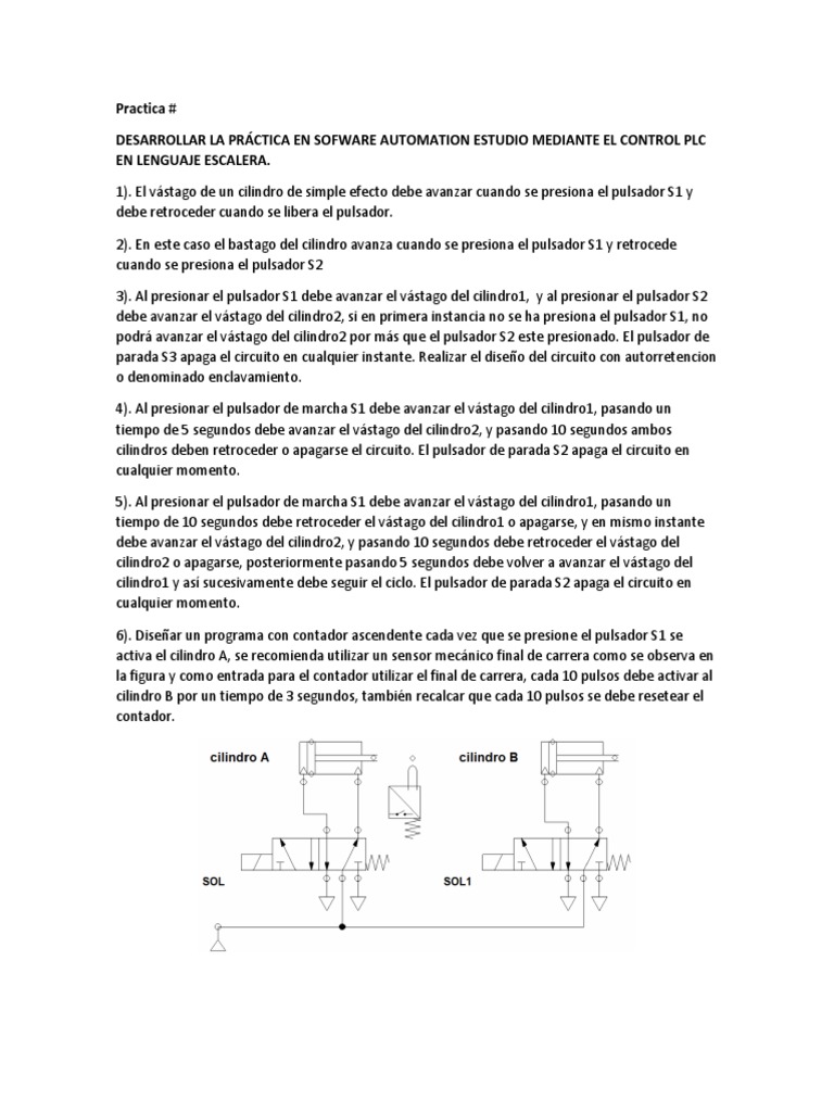 Practica Neumatica | Descargar gratis PDF | Bienes manufacturados