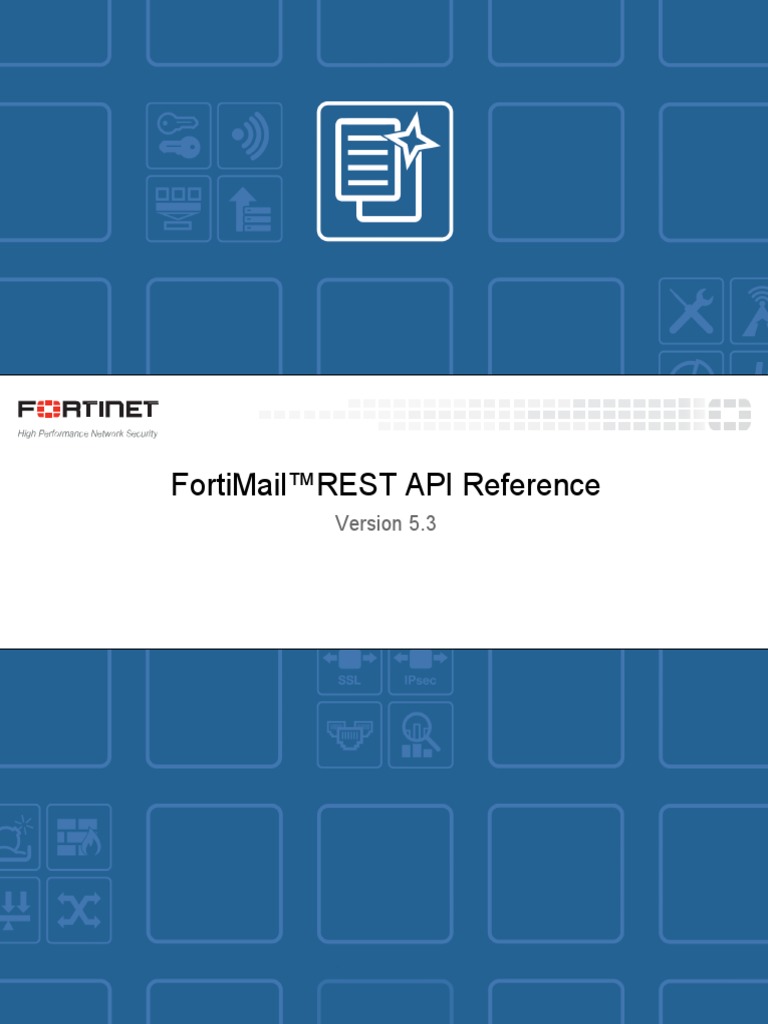 FortiMail REST API Reference | PDF | Hypertext Transfer Protocol | Representational State Transfer