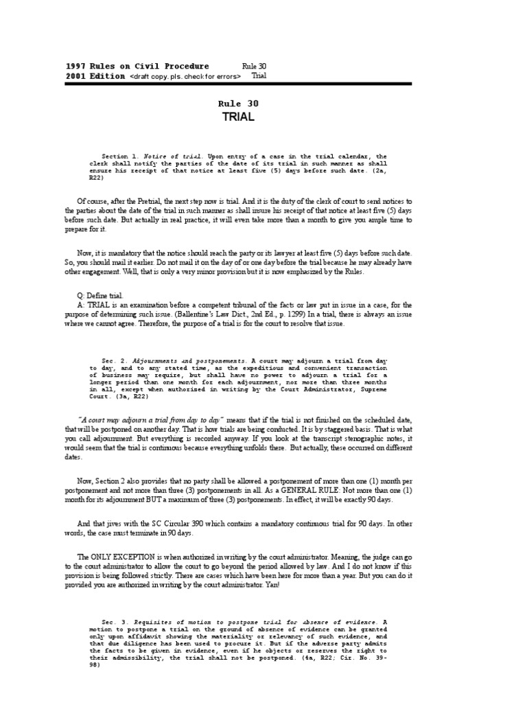 Open Rule-30-Trial | PDF | Complaint | Lawsuit