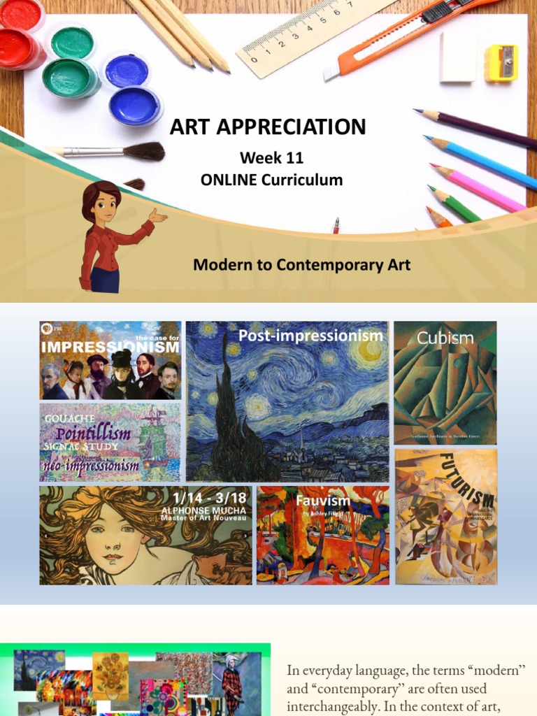 Modern To Contemporary Art | PDF | Modern Art | Modernism