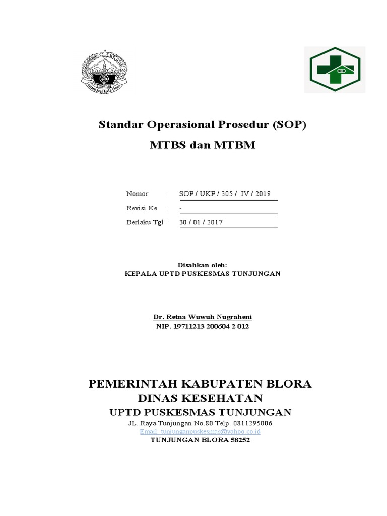 SOP MTBS Dan MTBM | PDF