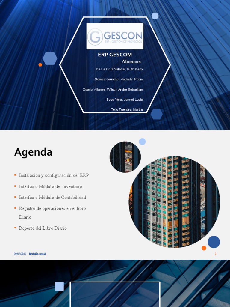 Erp Gescom - II | PDF | Planificación de recursos empresariales ...