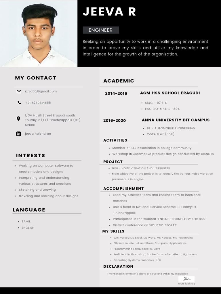 Teal and Black Professional Software Engineer Simple Resume | PDF | Software Engineering ...
