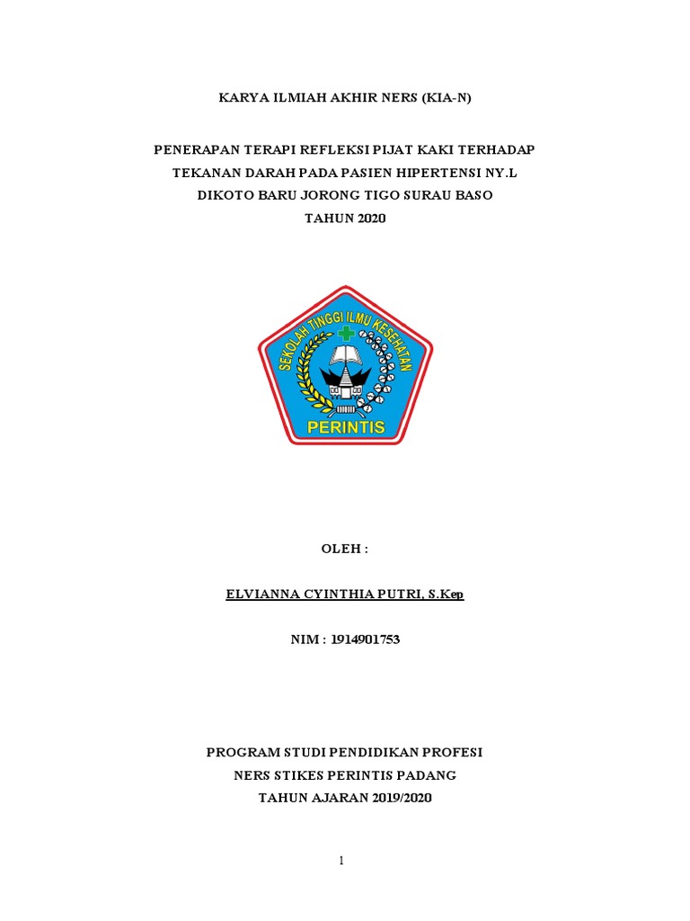 Penerapan Terapi Refleksi Pijat Kaki | PDF