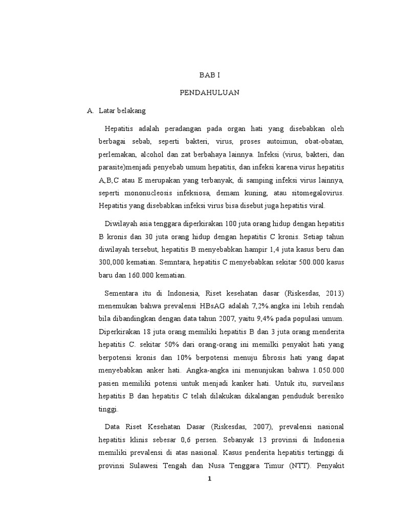 Hepatitis Fix | PDF | Pengembangan Diri | Sains & Matematika