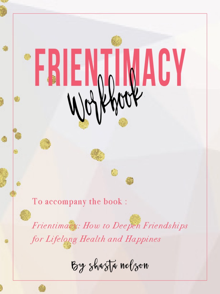 Frientimacy Workbook | PDF | Envy | Jealousy