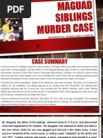 Christine Lee Silawan Case Report | PDF | Crime & Violence | Law ...