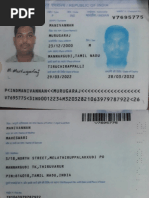 Indian Passport Sample Application | PDF | Passport | Biometrics