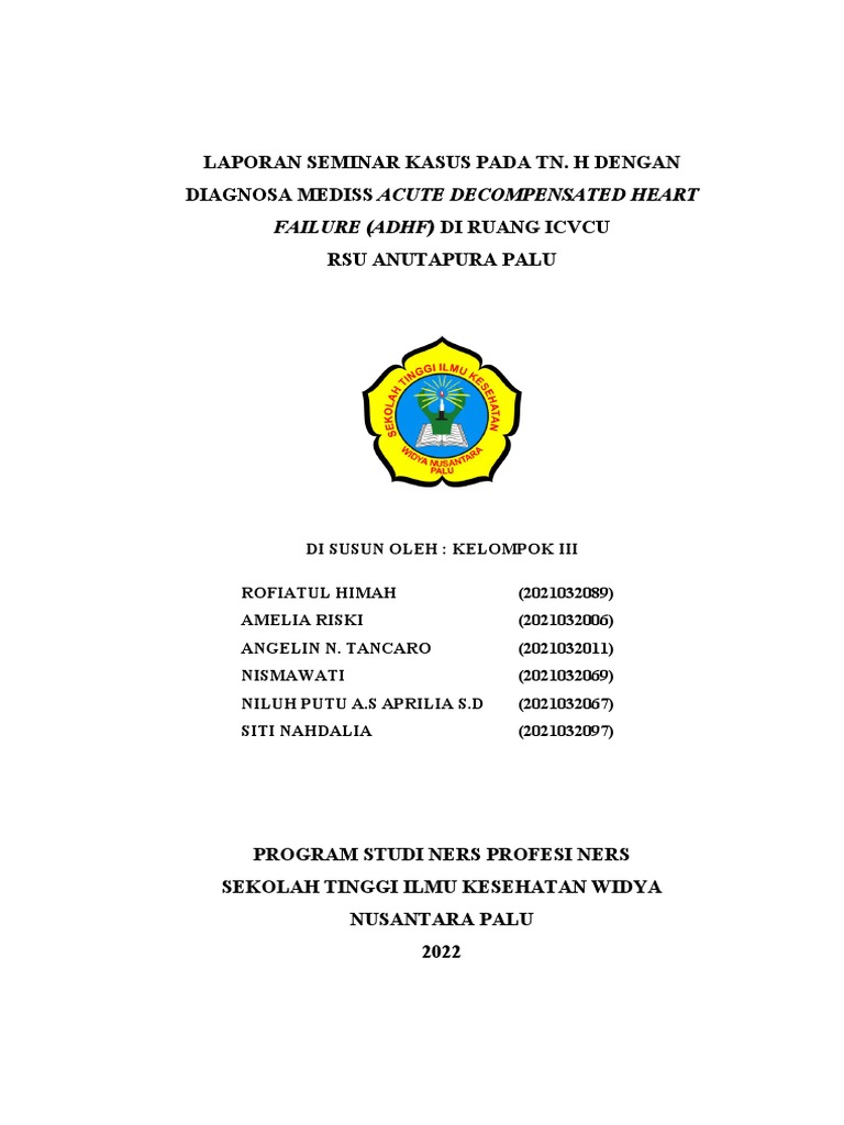 Askep Seminar Kel - Iii | PDF