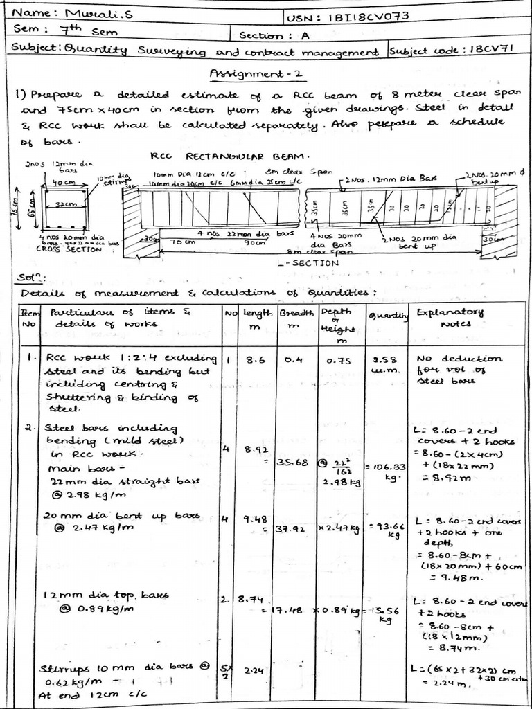 Murali S 1BI18CV073 Ass2 QSCM 15-Jan-2022 12-45-56 | PDF