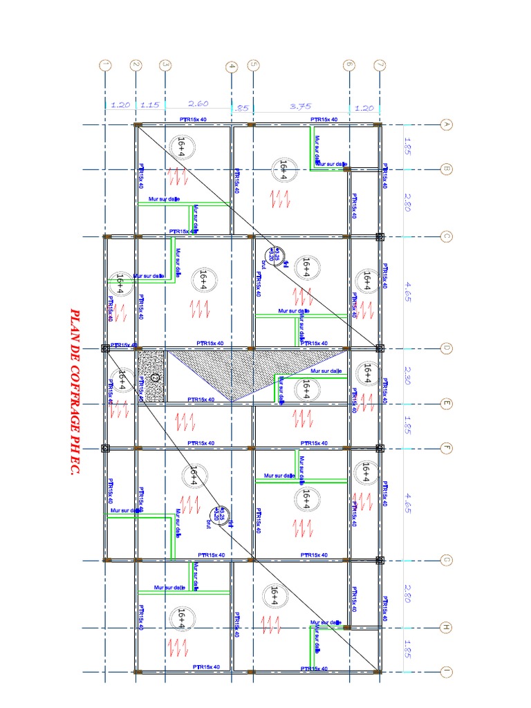 Plan de Coffrage | PDF