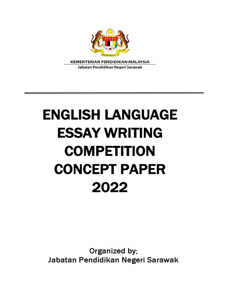 English Essay Competition 2022 Guide | PDF | Essays | Vocabulary