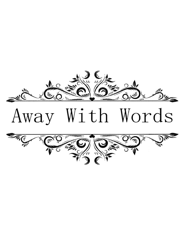 Luke Jonas - Away With Words | PDF