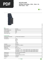 Schneider Electric - EOCR - 3DM2-WRDUWZ | PDF | Relay | Alternating Current