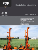 Technical Specifications of Sandvik DE710 Drilling Rig | PDF