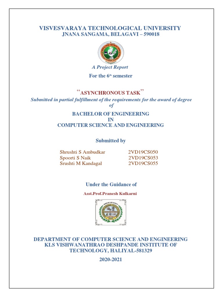 Asyn Mad Report | PDF | Thread (Computing) | Software