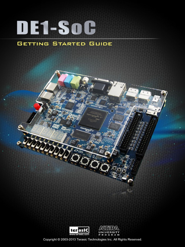 DE1-SoC Getting Started Guide | PDF | Device Driver | Usb