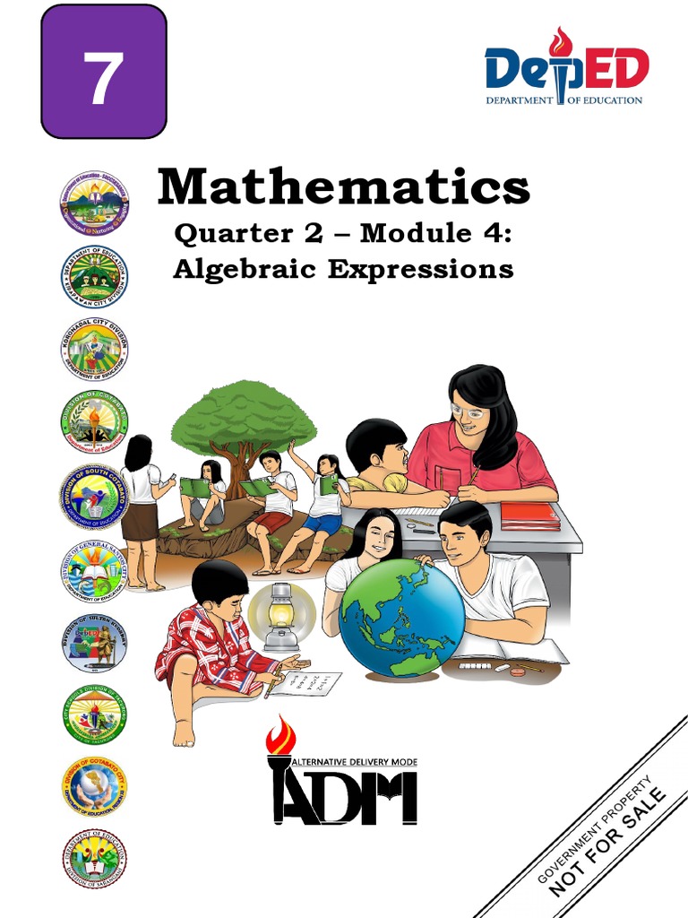Adm Math7 Quarter2 Module4 Revised Final Dec7 | PDF | Polynomial | Variable (Mathematics)