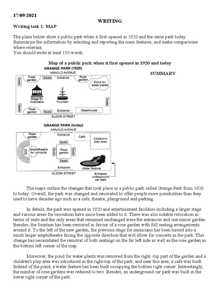 Writing Task 1: MAP | PDF | Learning