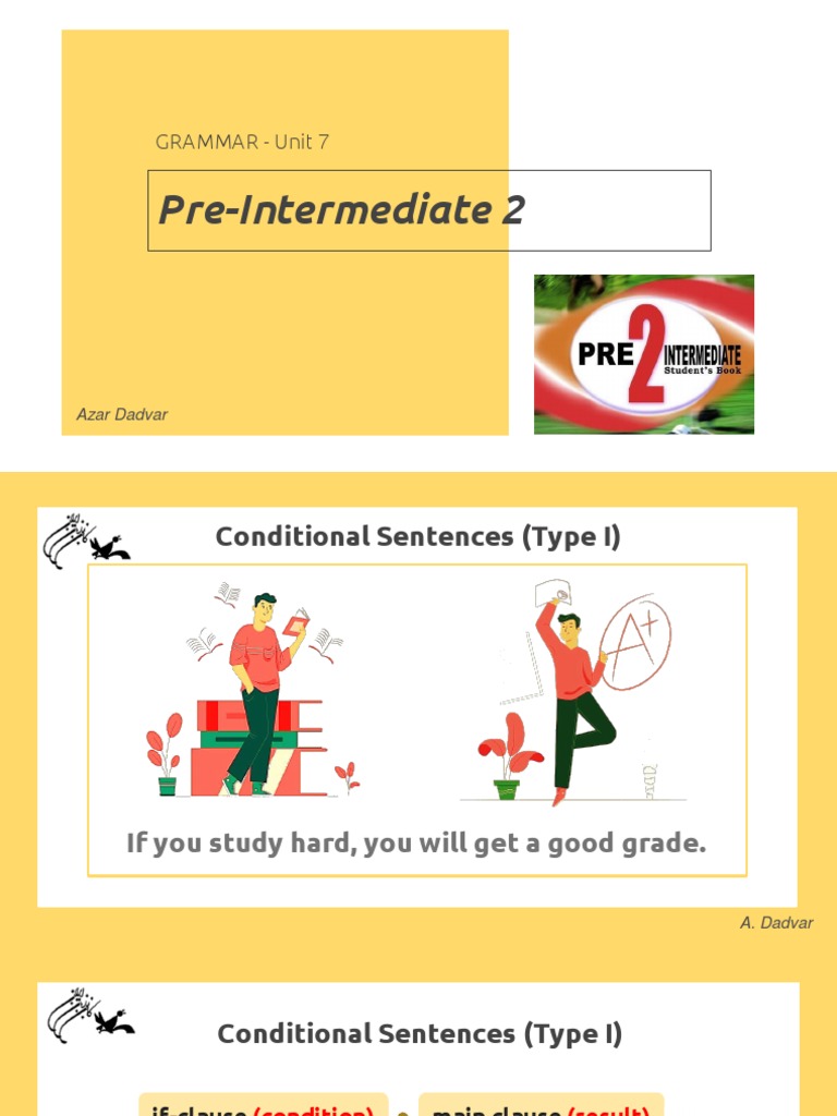 Pre-Intermediate 2: Grammar - Unit 7 | PDF