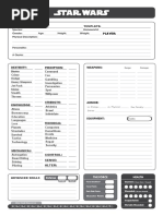 Robotech Character Sheets | PDF | Military Technology