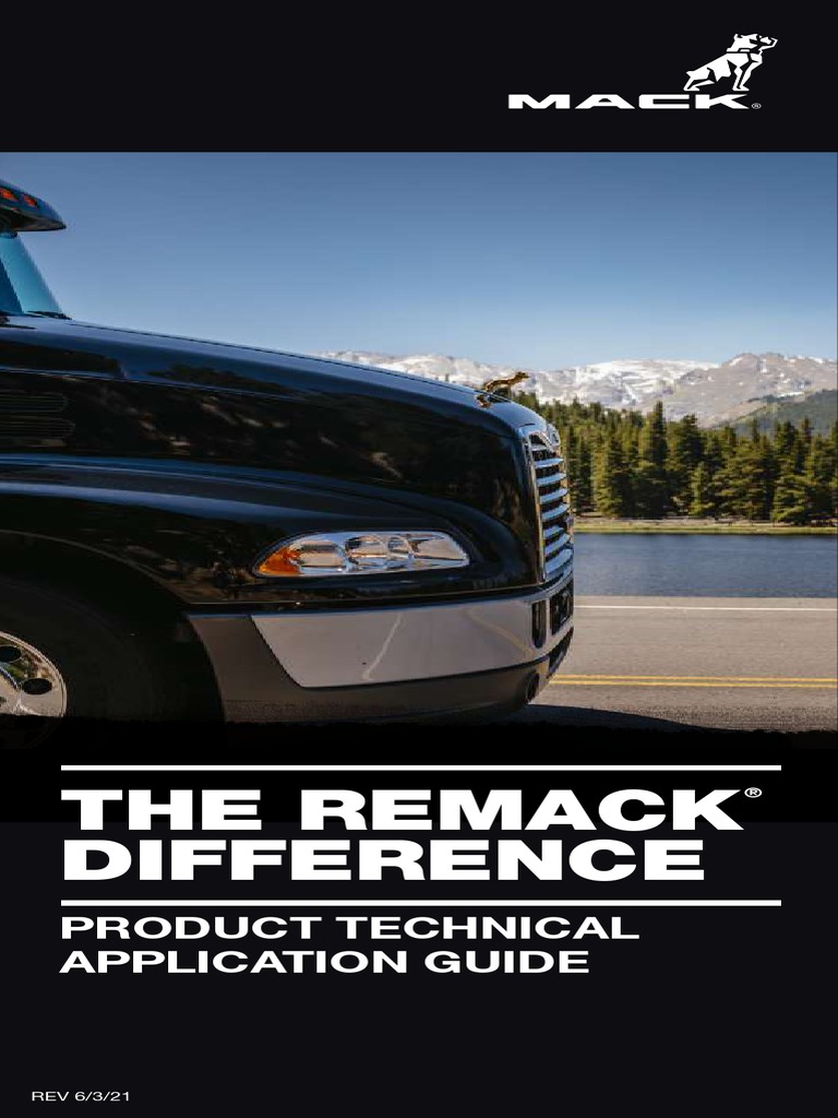 The Remack Difference: Product Technical Application Guide | PDF ...