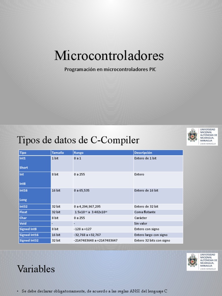 Microcontroladores Programacion | PDF | Microcontrolador | Poco