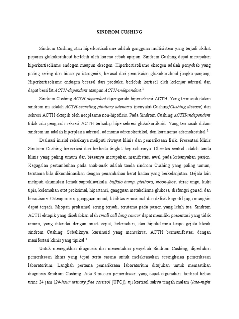 Sindrom Cushing | PDF